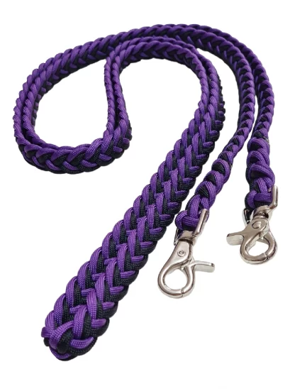 6 Strand Braided Reins - Paracord - Upington Saddlery